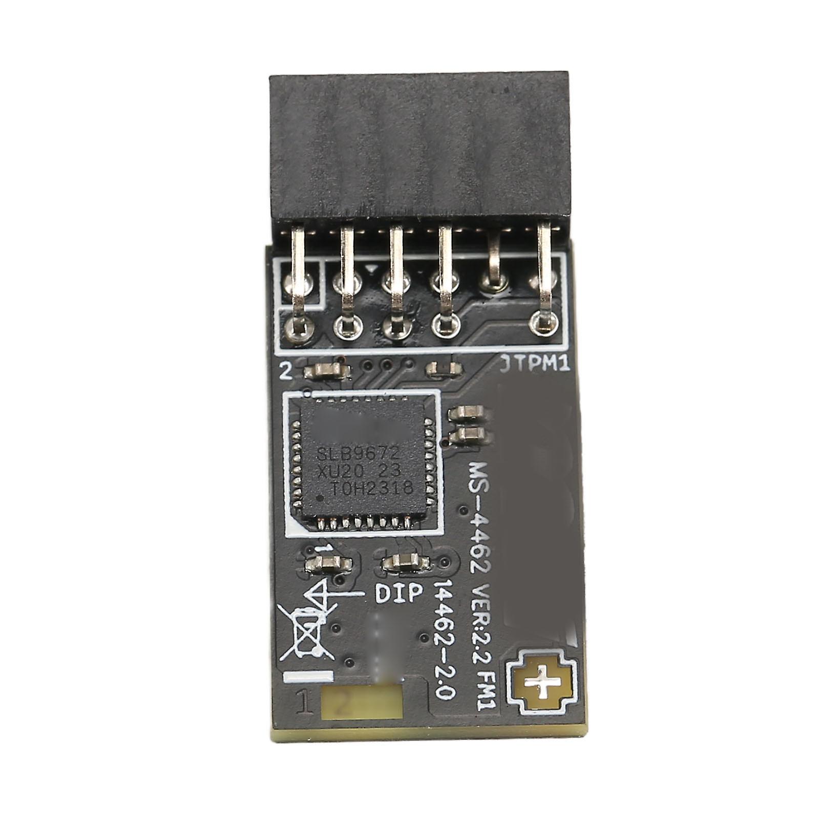 TPM2.0 Module TPM SPI 12Pin Encryption Security Module with SLB 9672 ...