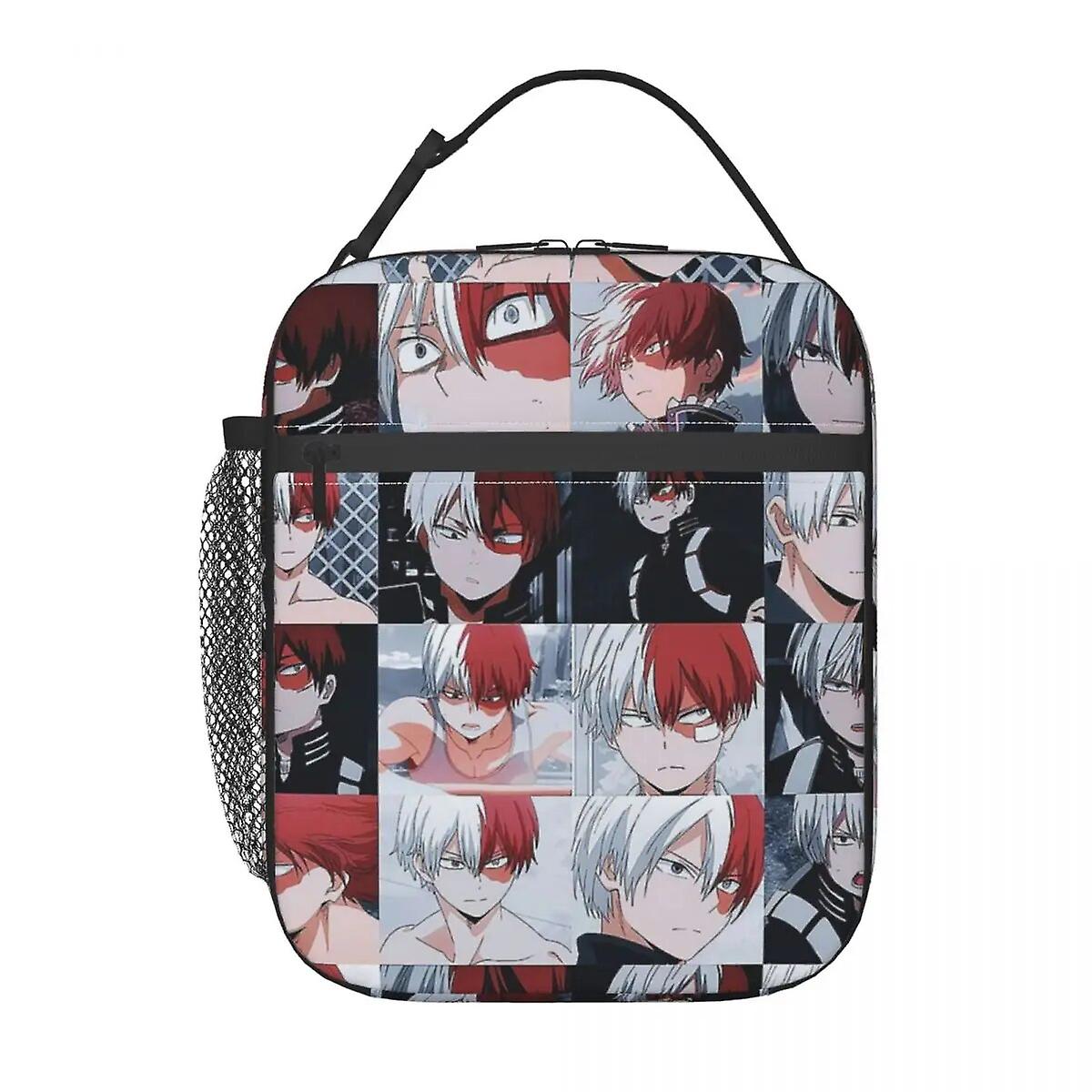 My Hero Academia Shoto Todoroki Resuable Lunch Box Mha Anime Thermal ...