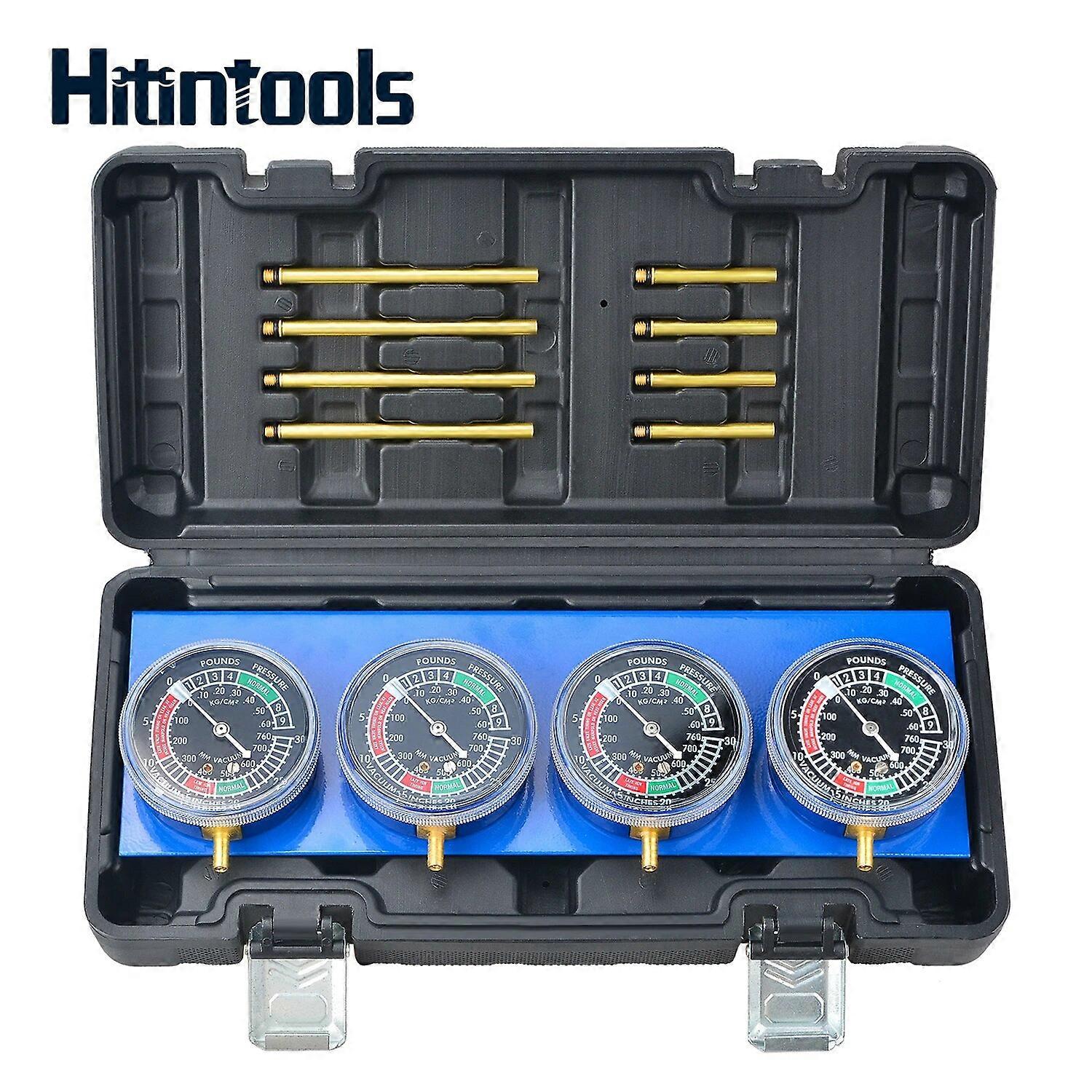 New Motorcycle Carb Carburettor Synchronizer Vacuum Balancer Gauge 4 ...