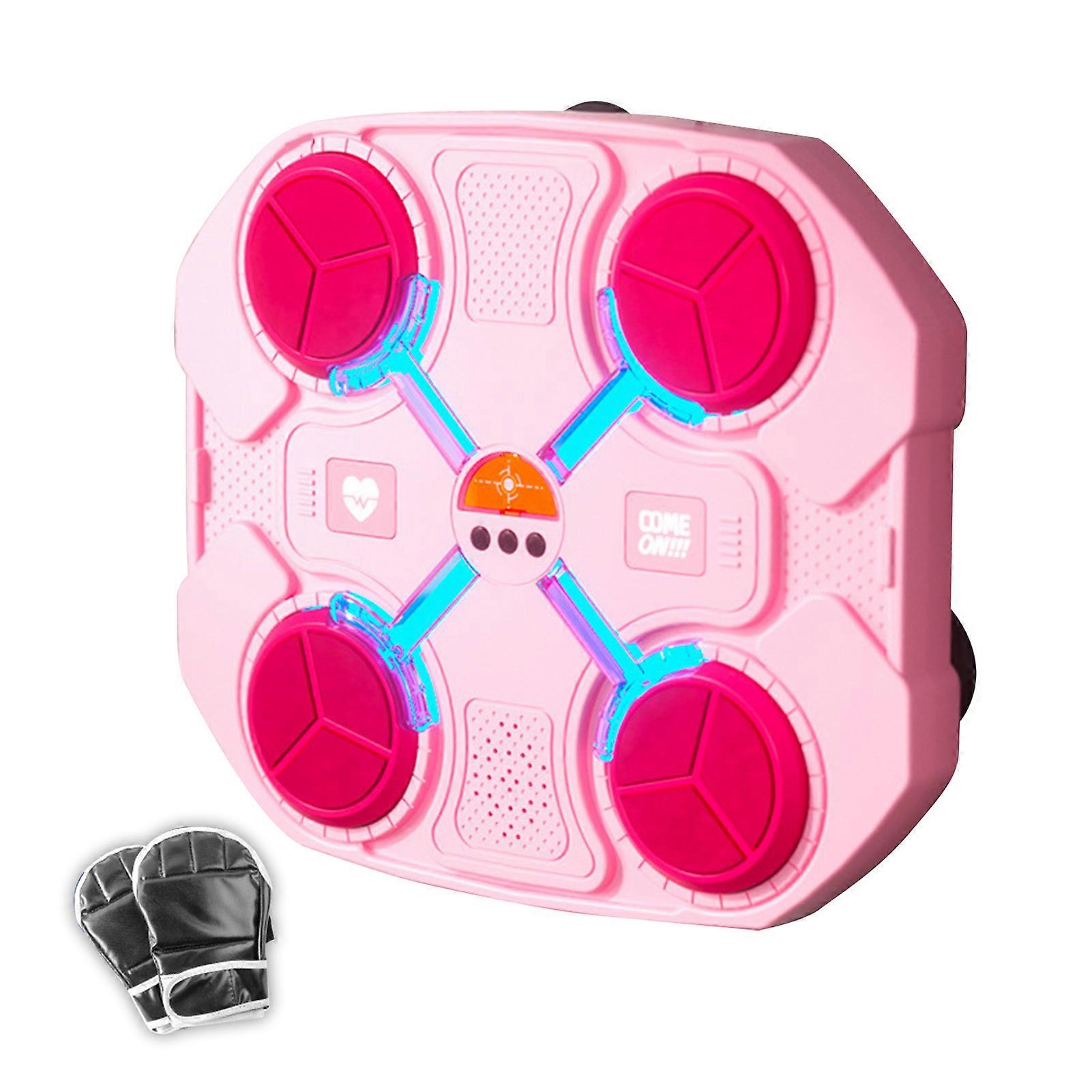 Music Boxing Machine for Kids 3 Speed Smart Wall Punch Boxing Bags Home ...