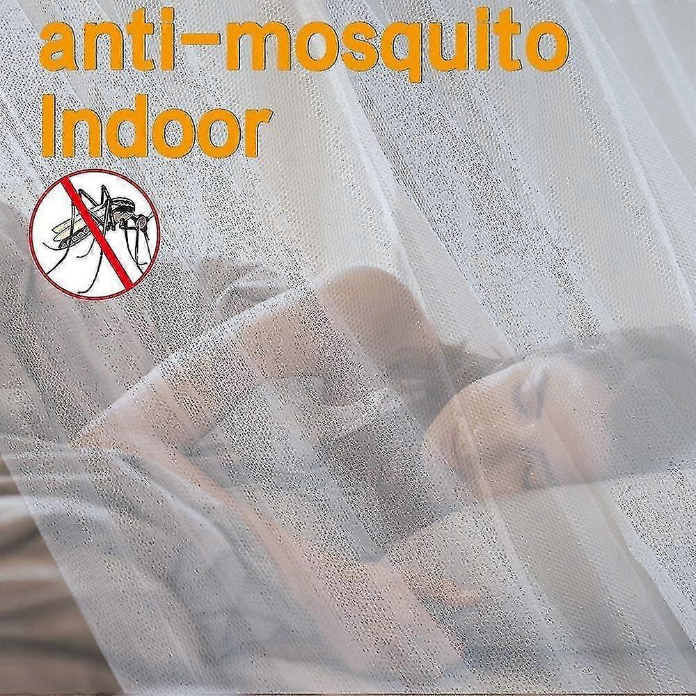 Bed Mosquito Net, Large Square Mosquito Net For Extra Large Bed, Indoor ...