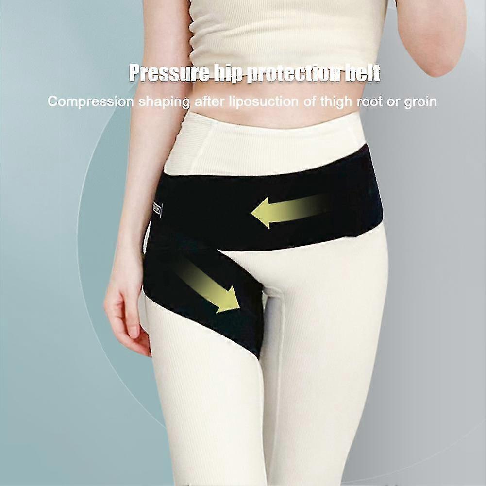 Compression Hip Brace Sciatica Groin Wrap For Pain Relief Thigh Compression Sleeve Groin Support ...