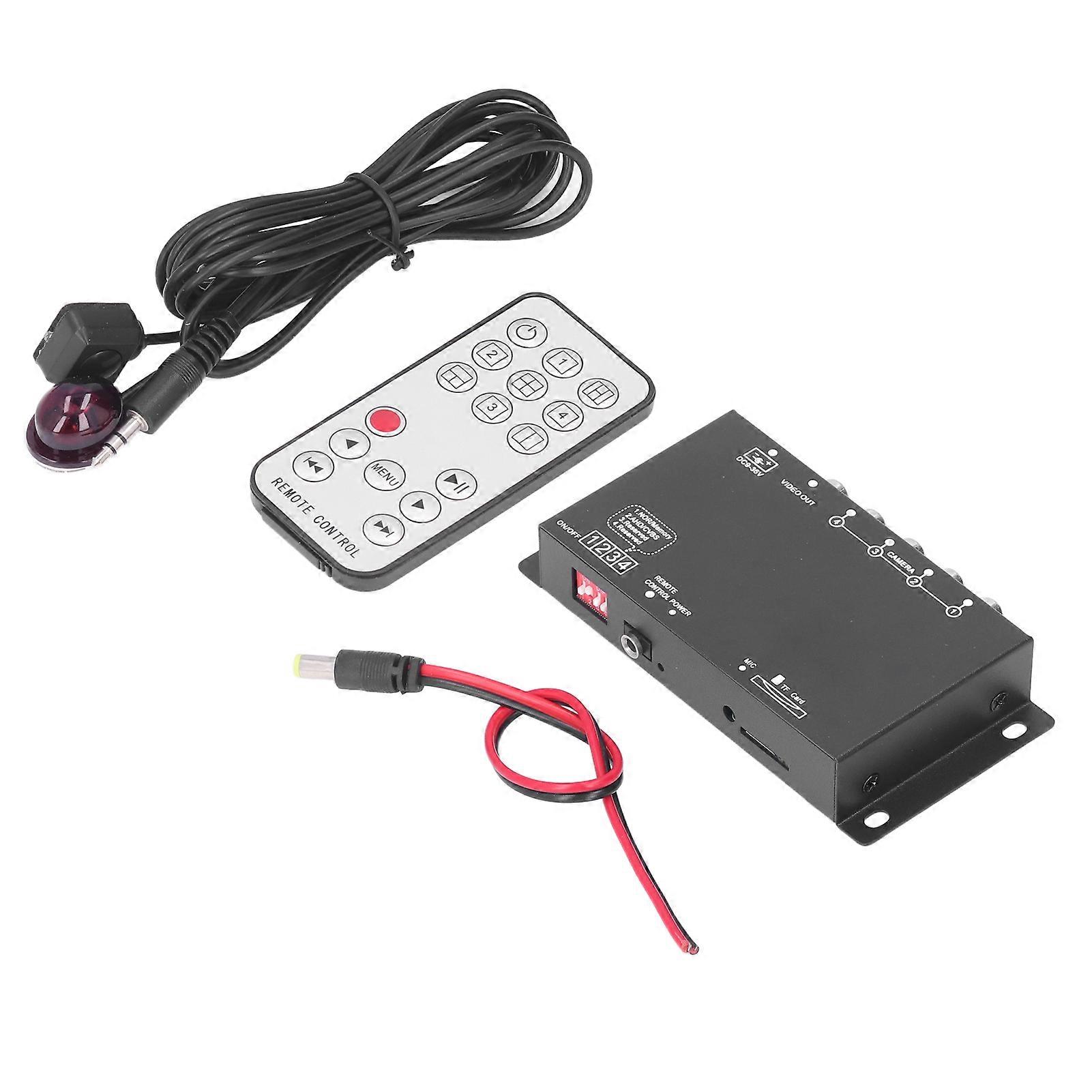 Mobile Digital Video Recorder 4 Channel Mini MDVR 1080P for School ...