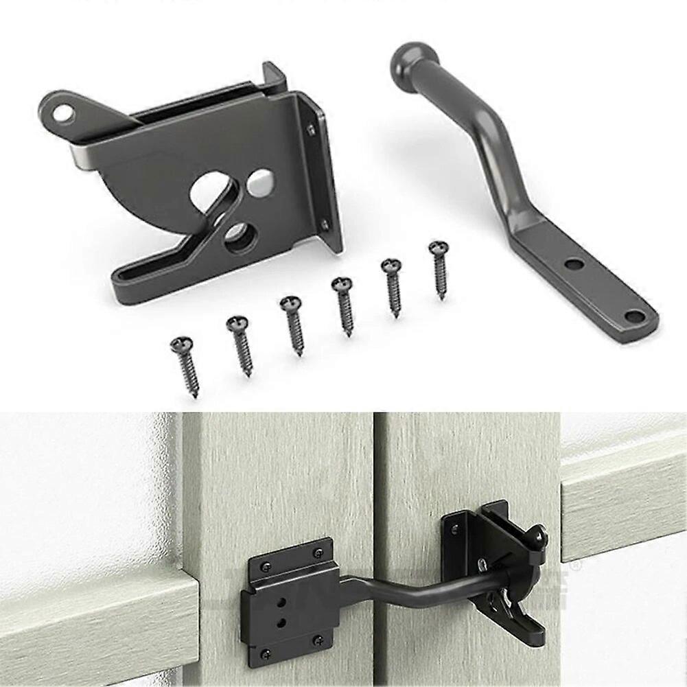 Automatic Gate Latch Fence Lock Door Buckle Latch Buckles With Rope ...