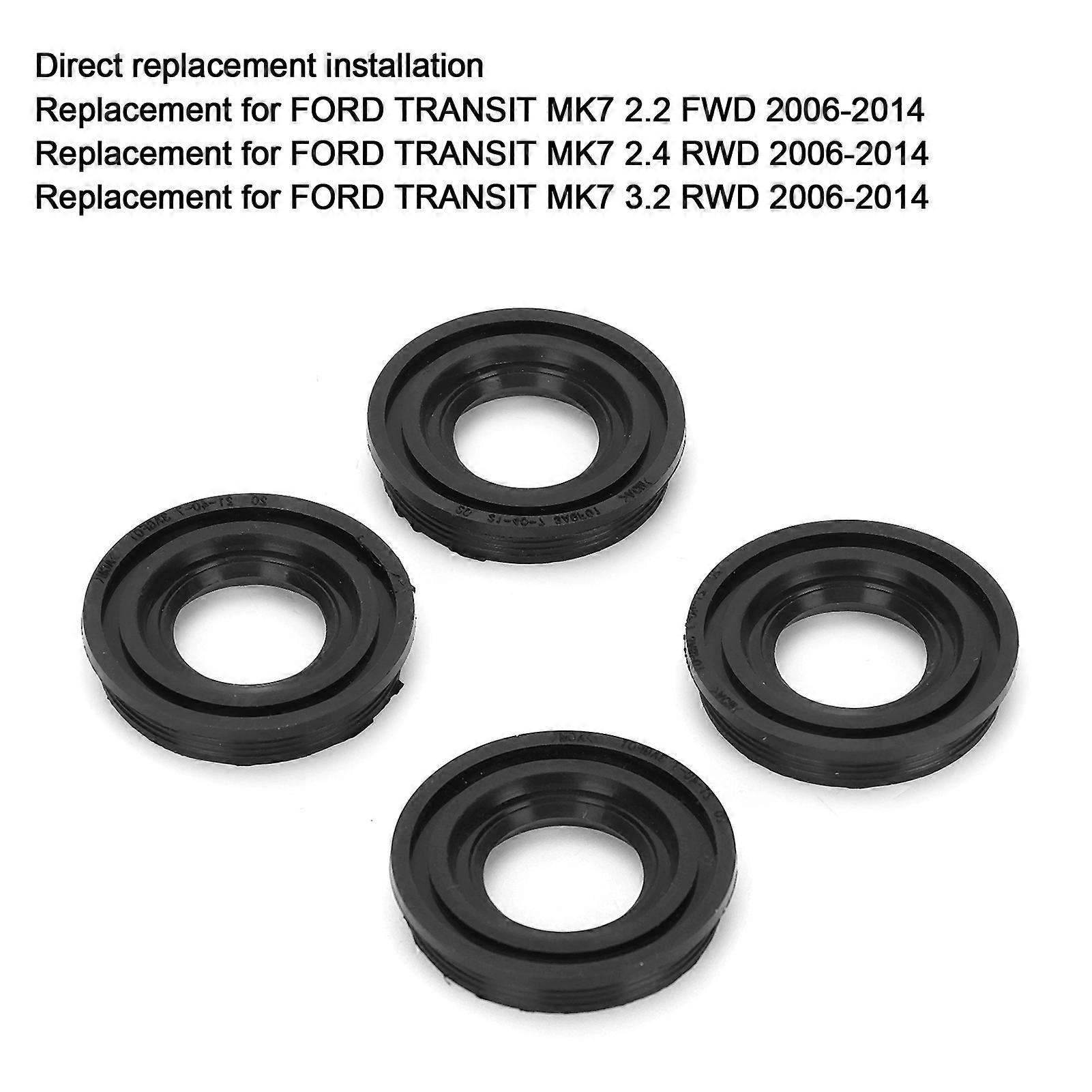 4PCS Car Injector Seal 1372494 Replacement for FORD TRANSIT MK7 2.2 FWD ...