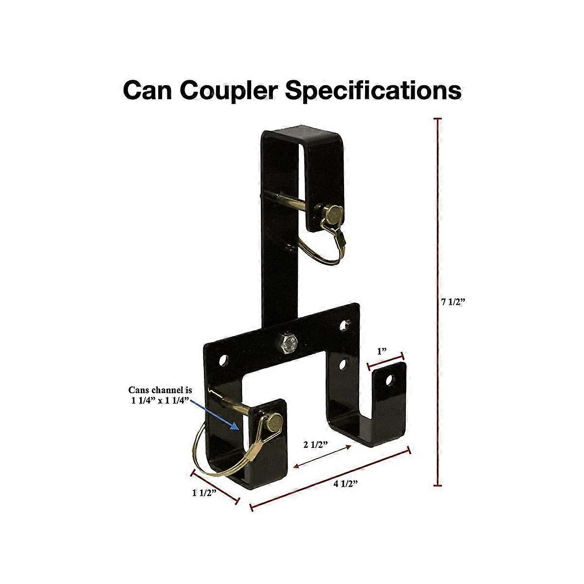 1PCS Can Couplers to Hook Multiple Wheeled Trash Containers Garbage Bin ...