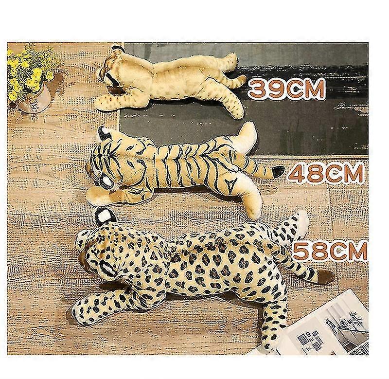 Cheetah Stuffed Animal Leopard Plush Toys Gift For Girls Boys | Fruugo UK