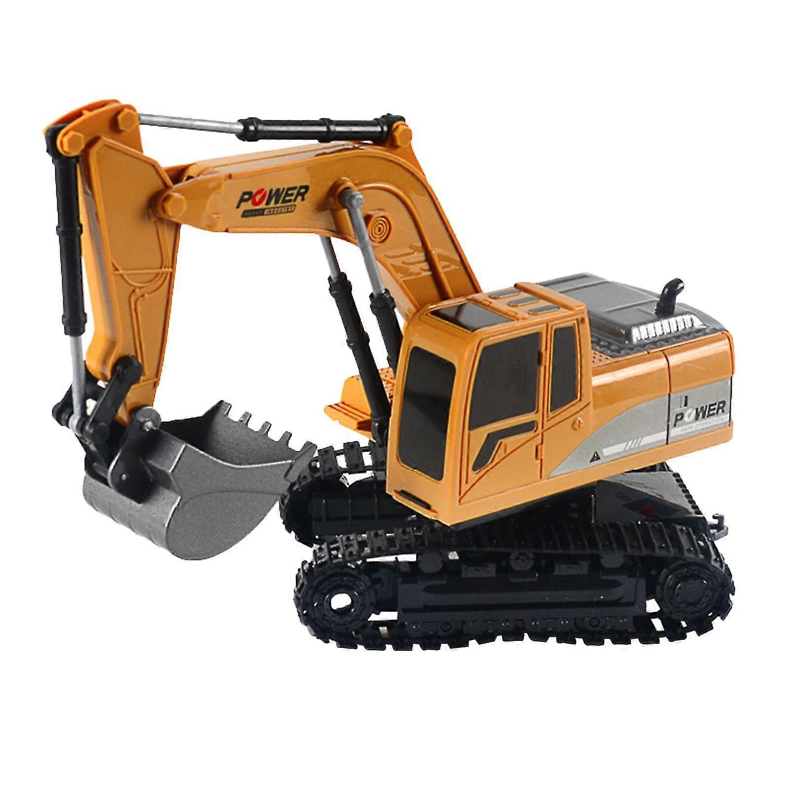 Rc Trucks Mini Rc Excavator 1:24 Alloy Plastic Engineering Car ...