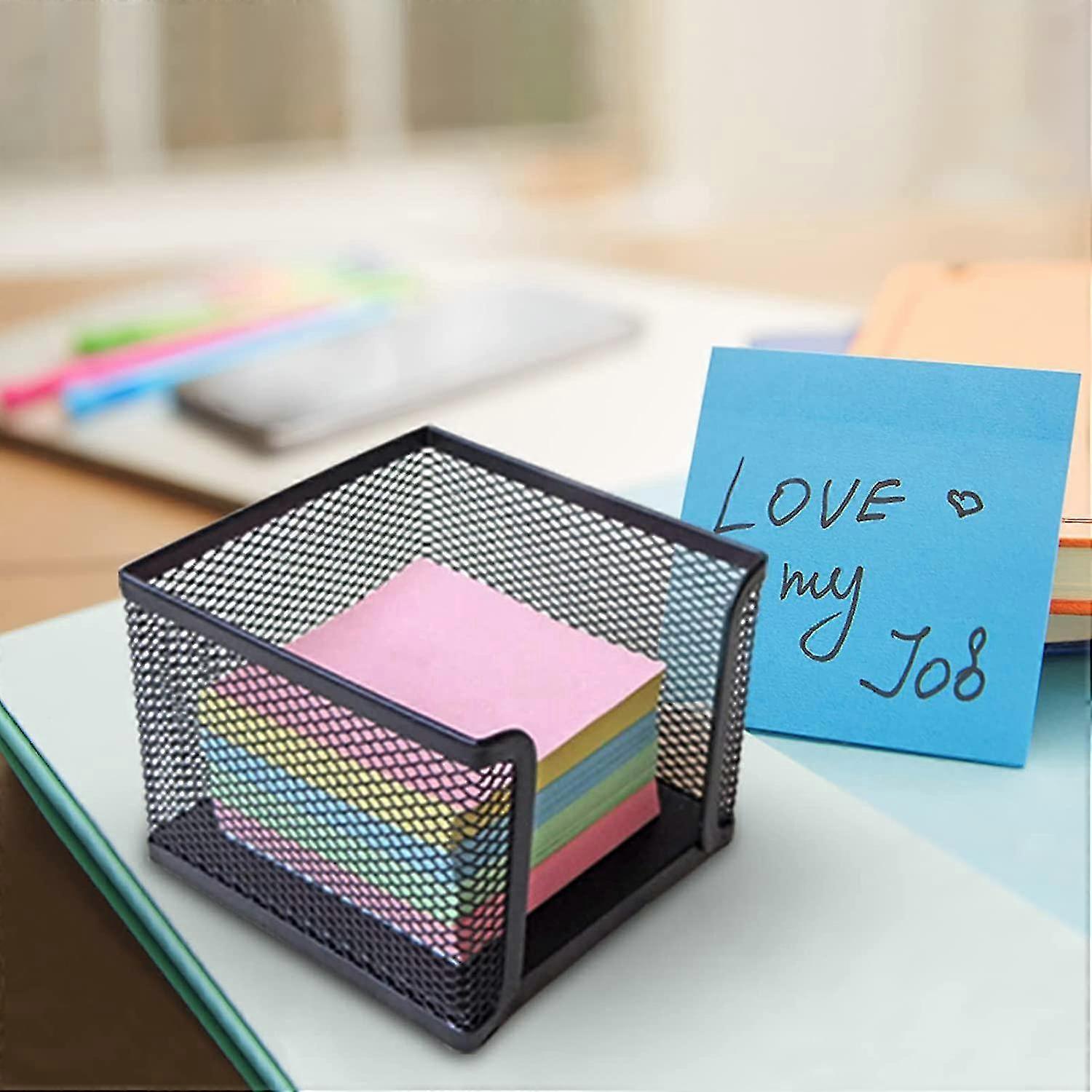 Office, Memo Box, Memo Box Made Of Wire Metal, Cube Memo Box | Fruugo AU