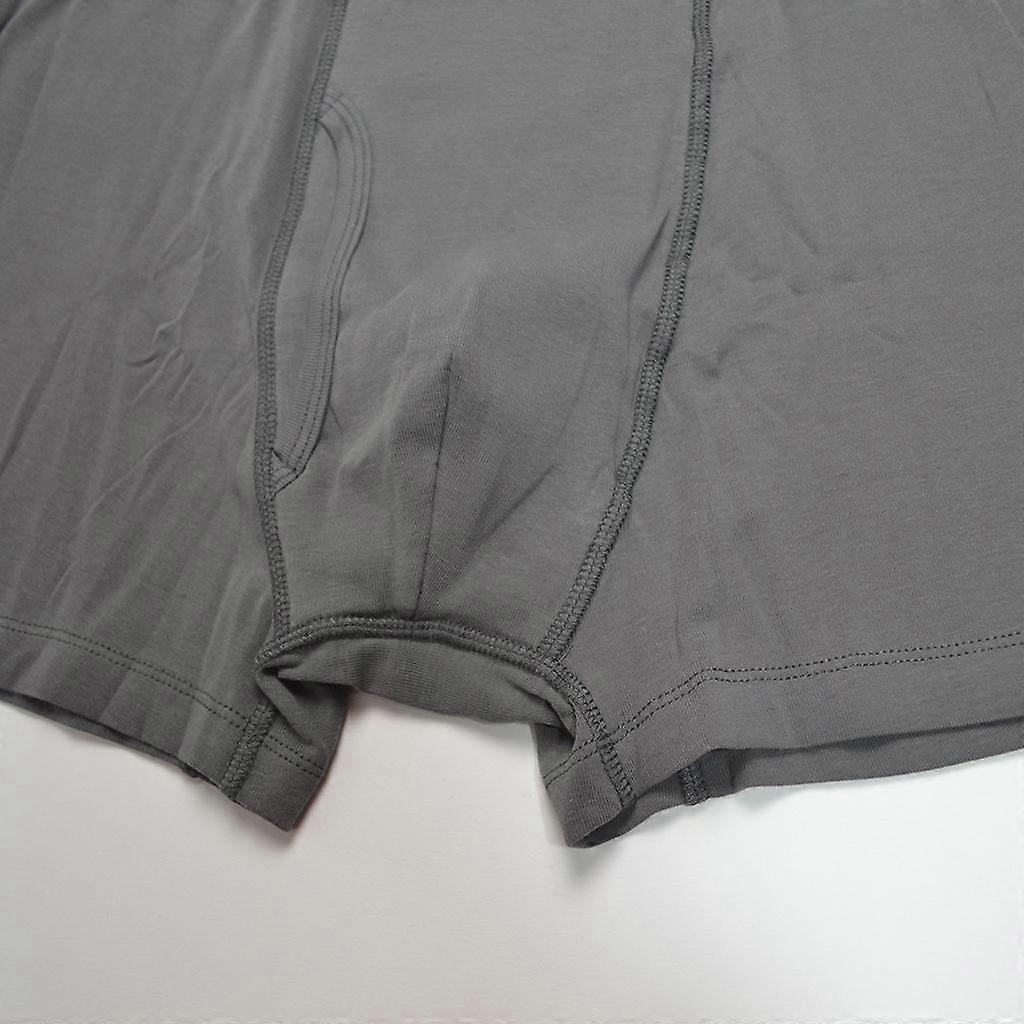 Men's Washable Incontinence Boxer Open Fly Underwear Patient Breathable ...