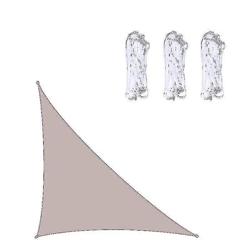 3x3x4.3m/4x4x5.7m/5x5x7.1m Vattentät Sun Shade Sail Triangle För ...