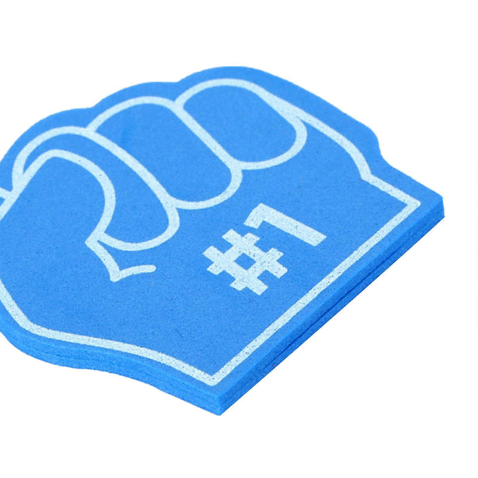 5x Foam Fingers Red Blue EVA Cheering Gloves for All Occasions Sport ...