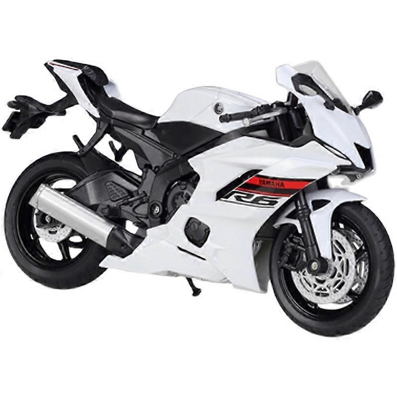 1/12 Yamaha YZF-R6 Die Cast Motorcycle Model Toy Vehicle Collection ...