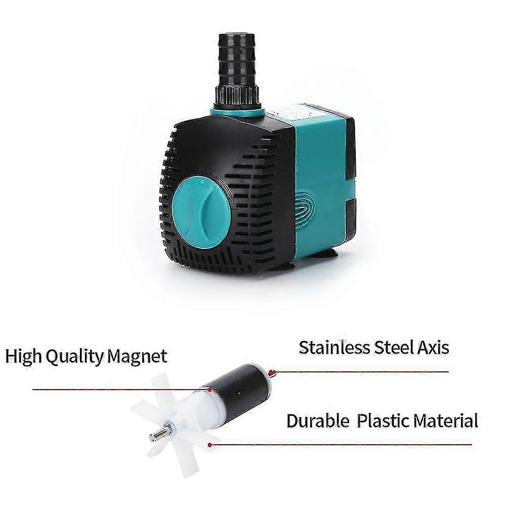 Aquarium Submersible Water Pump,ultra-quiet Fountain Water Pump With ...