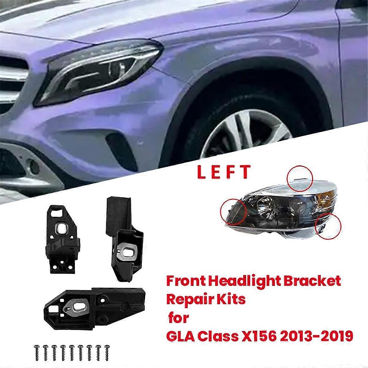 Front Headlight Bracket Repair Kits 1568200100 1568200200 for GLA Class ...