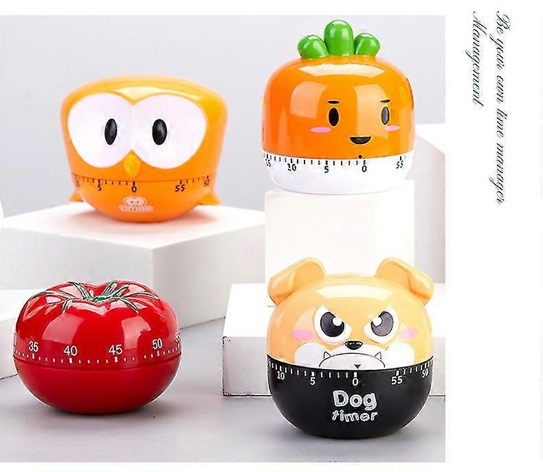 Kitchen Timer Cartoon-shaped Novel Mechanical Cute Timer With Loud ...