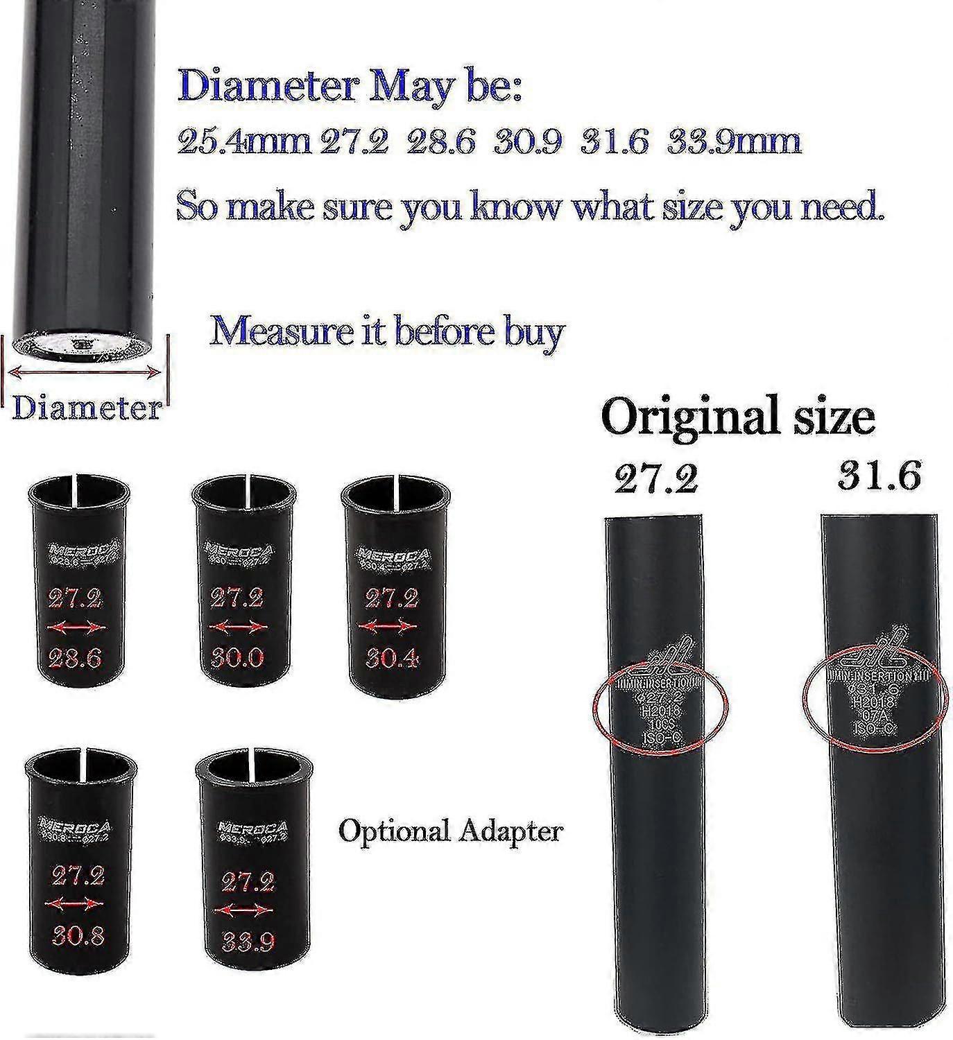 Zoom Bike Suspension Seatpost Bicycle Seat Post Compatiblement ...