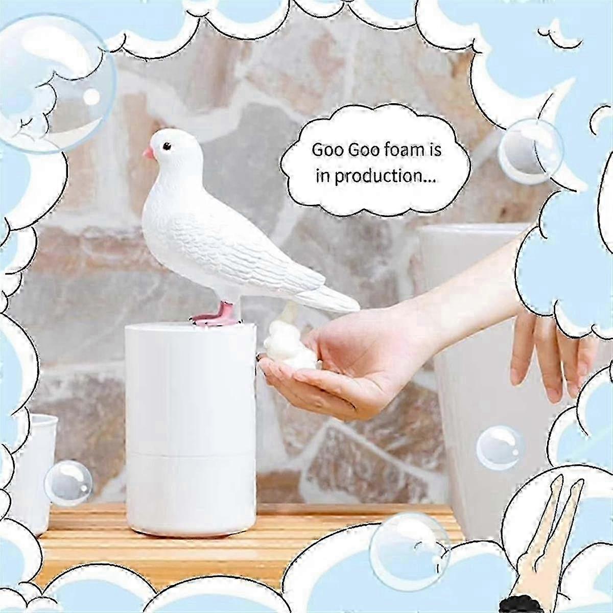 Bird Soap Dispenser, Pigeon Soap Dispenser,Automatic Induction Foam ...