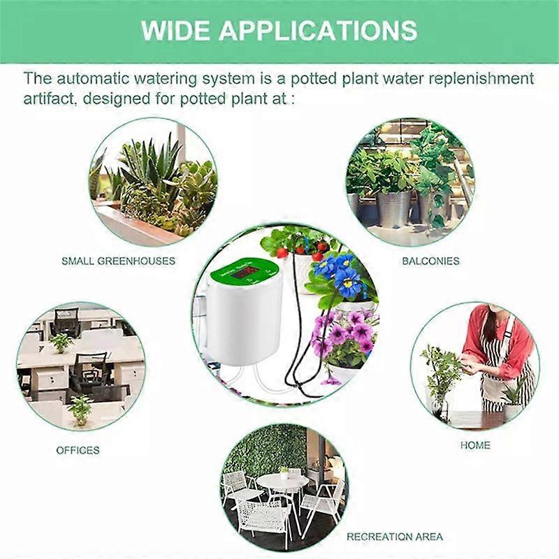 Automatic Drip Irrigation System Intelligent Timed Automatic Watering ...