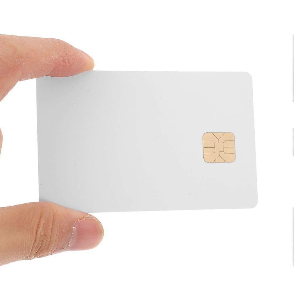 8pcs White Cards With Chip Hotel Key Card Blank Intelligent Card ...