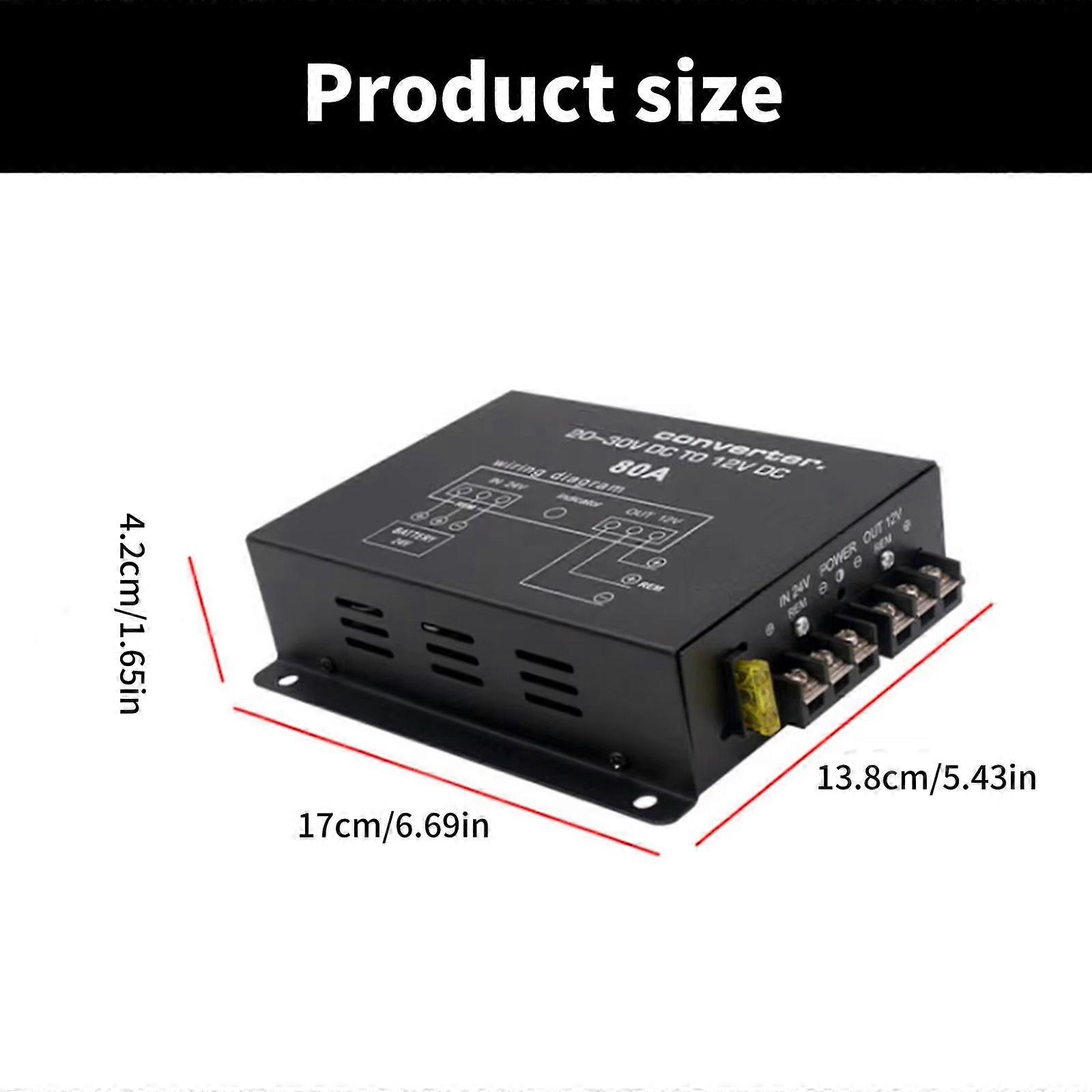 Professional Power Converter Truck Voltage Step Down Unit For Trucks ...