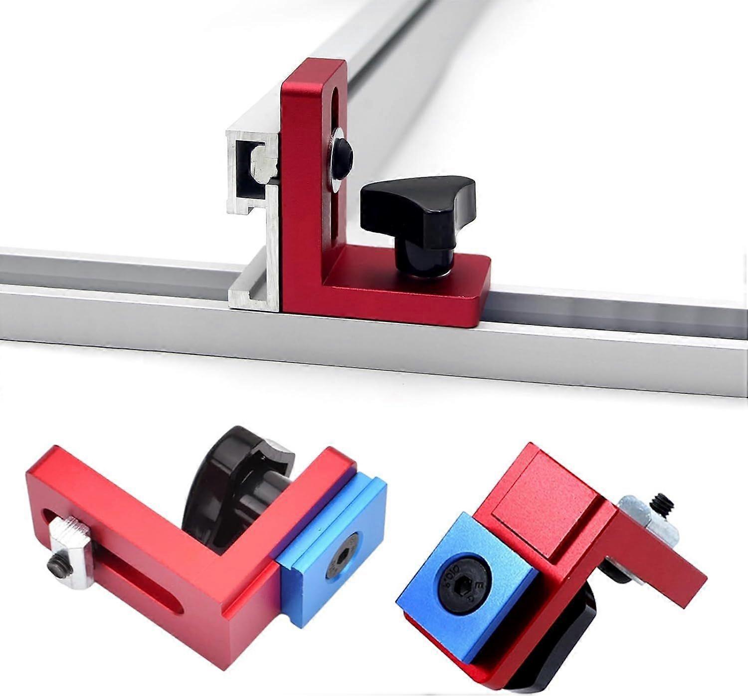 30 Type Woodworking Track Support Chute Connector Fixture T-Slot Miter ...