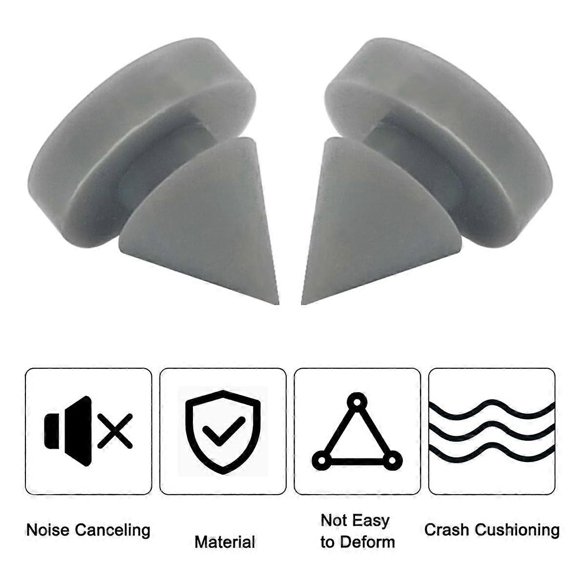 100 Pcs Rubber Door Silencers,Door Anti Collision Silencers Heavy Duty ...