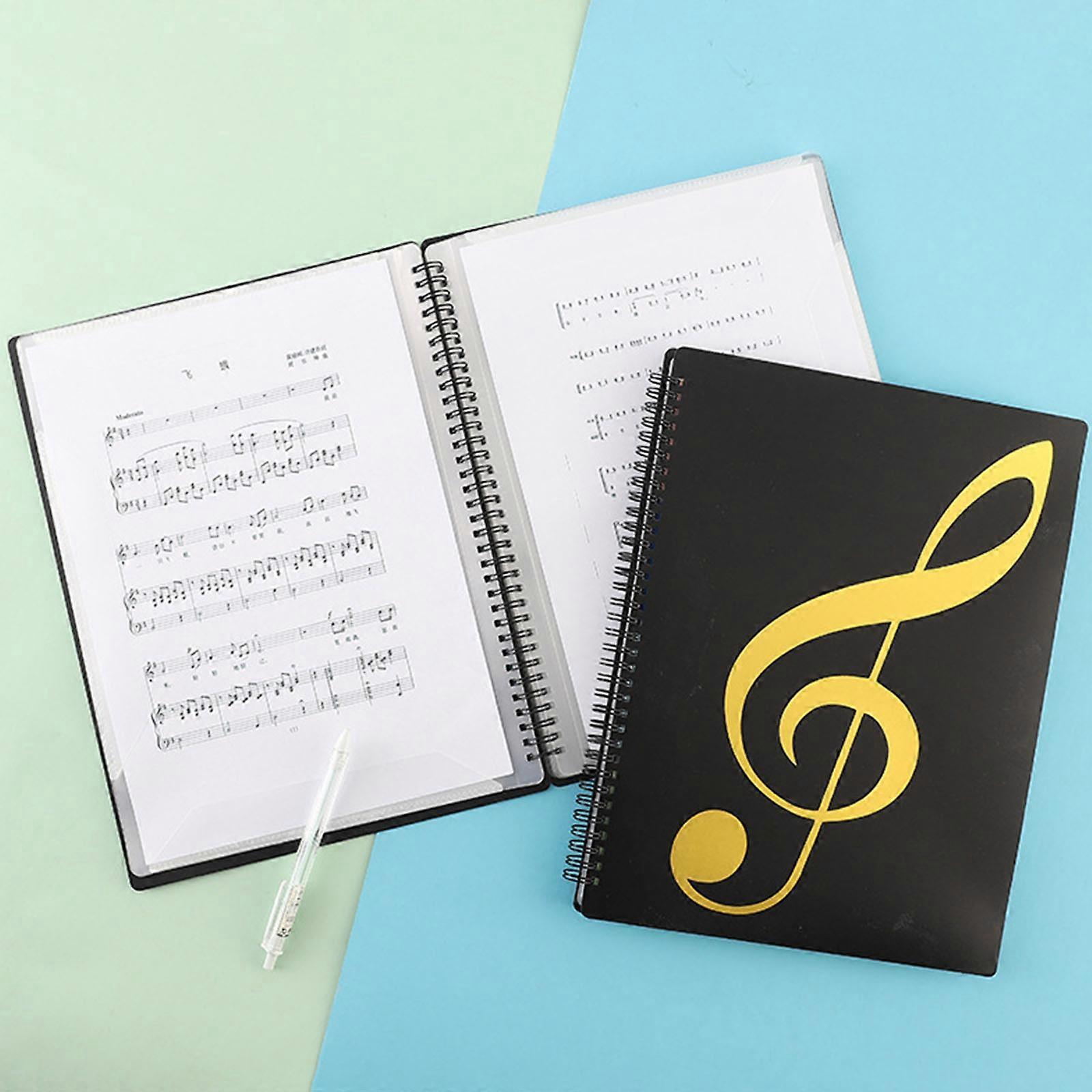 Music Sheet File Paper Storage Folder Change Spectrum Folder A4 Size Music Folder File for ...