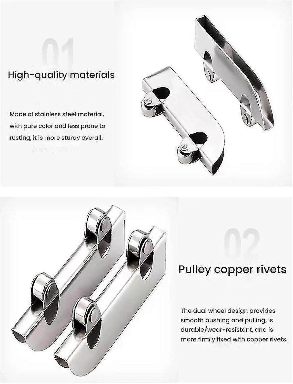 Acrylic glass track, thickened 5mm glass sliding door, doubletrack ...