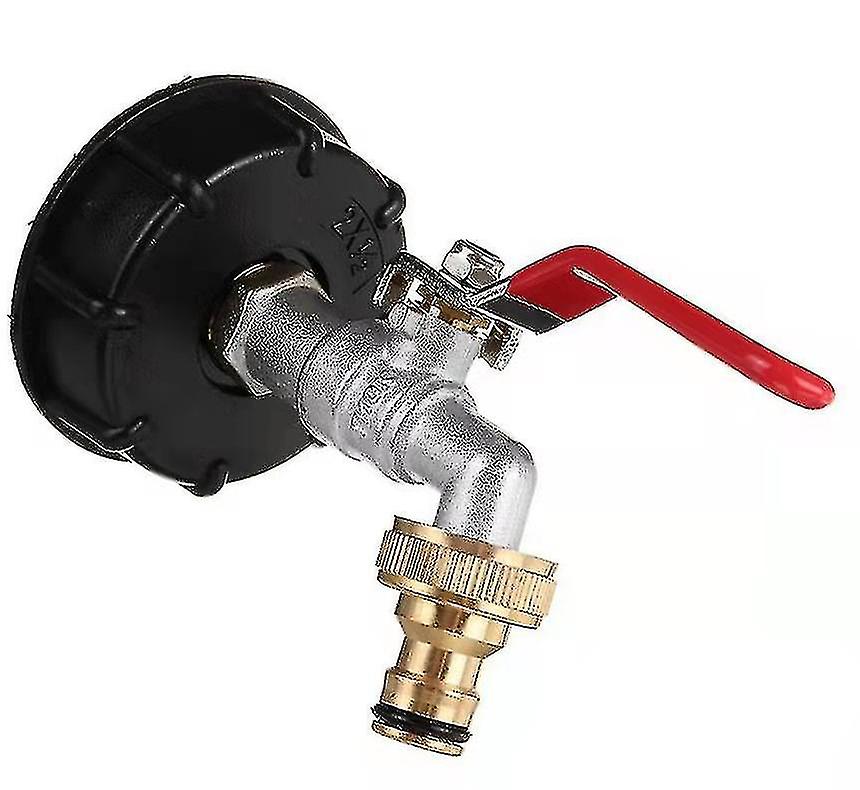 Water Collection Tank Faucet,1000l Ibc Adapter Ibc Tank Adapter S60x6 ...