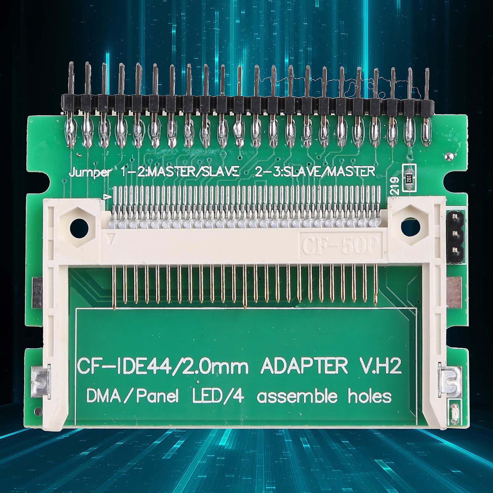 CF Compact Flash Memory Card to Laptop 2.5" 44 Pin Drive Board HDD IDE Adapter | Fruugo UK