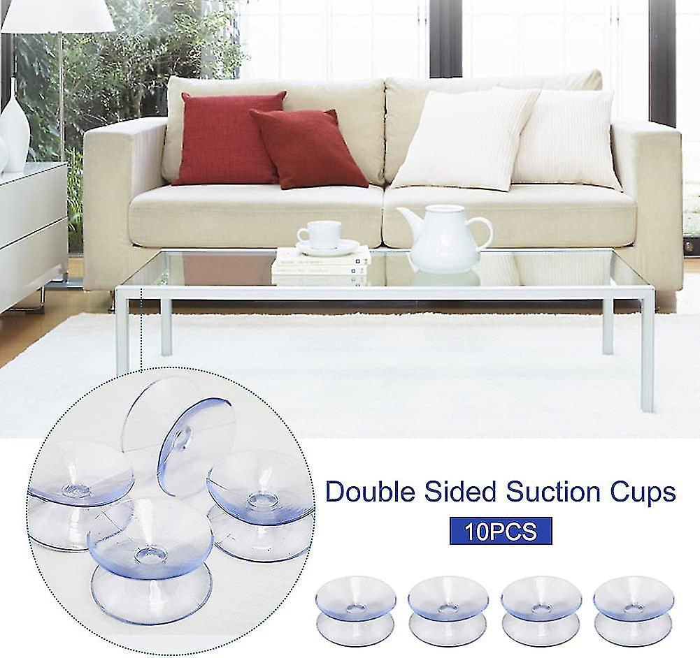 10pcs Double Sided Suction Cups Slip-proof Double Sided Sucker Pads ...