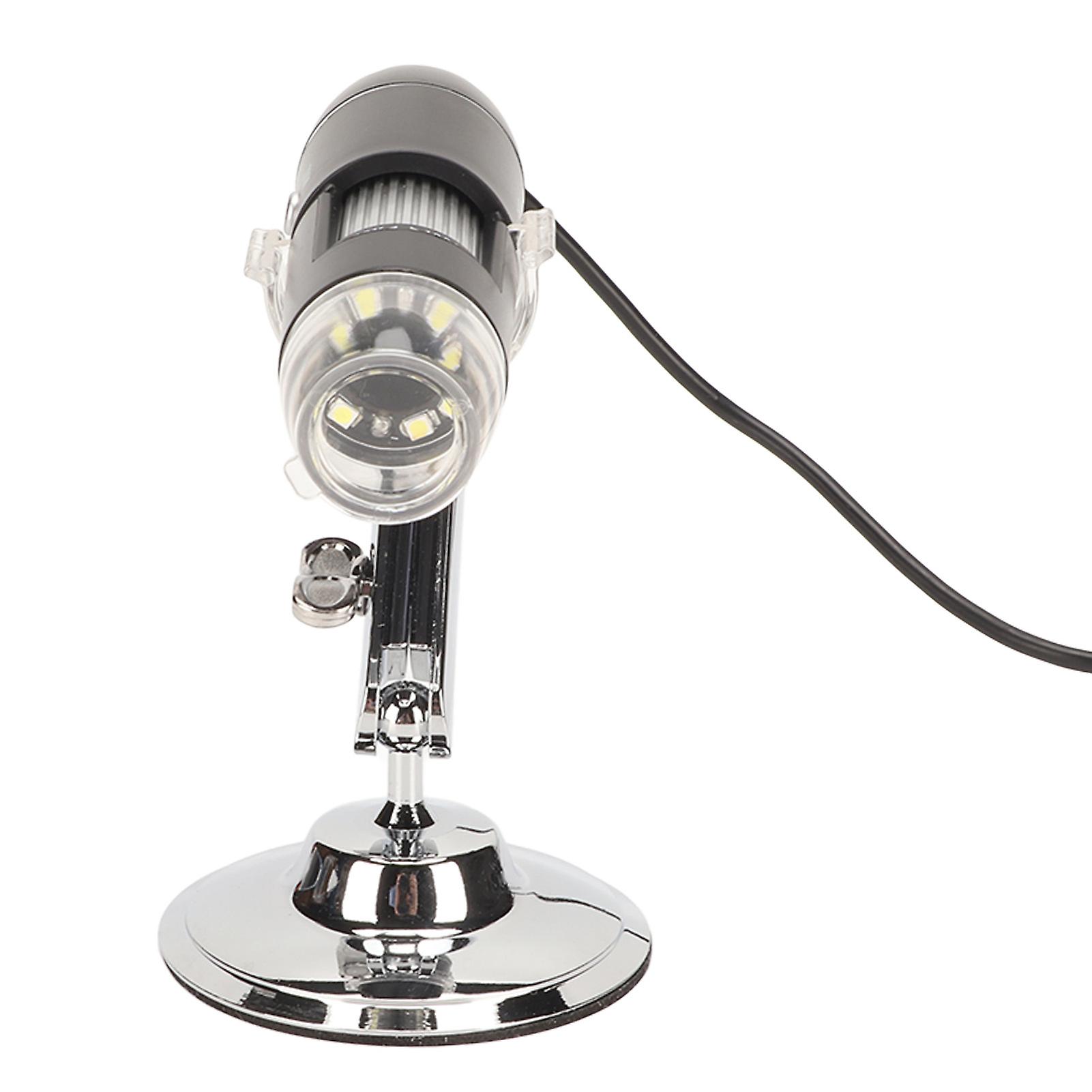 AV Digital Microscope HD 1000X 8 LED Mini Microscope for Monitor LCD TV ...