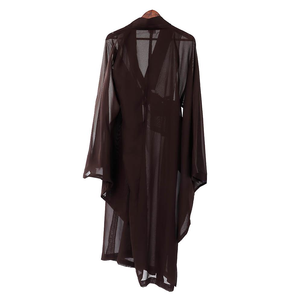 Hemp Yarn Fabric Zen Buddhist Robe Meditation Gown Monk Training Suit ...