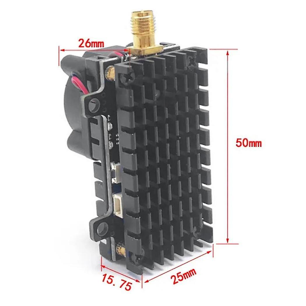 Over 20km Range 5.8ghz 2w Fpv Wireless Transmitter 2000mw 48ch Video Av ...