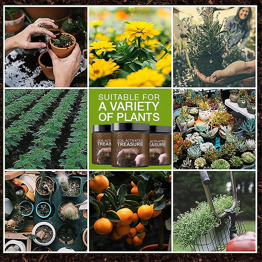 Soils Activated Treasure Activators Improve Plant Growth Easy Absorb ...