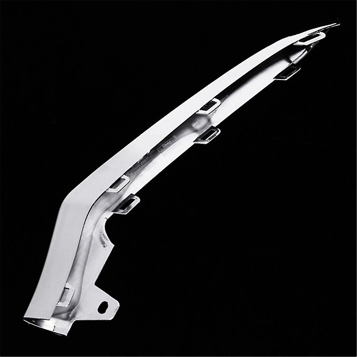 3Pcs Chrome Front Bumper Moulding Lip Trim Strip for E Class W212 14-16 ...