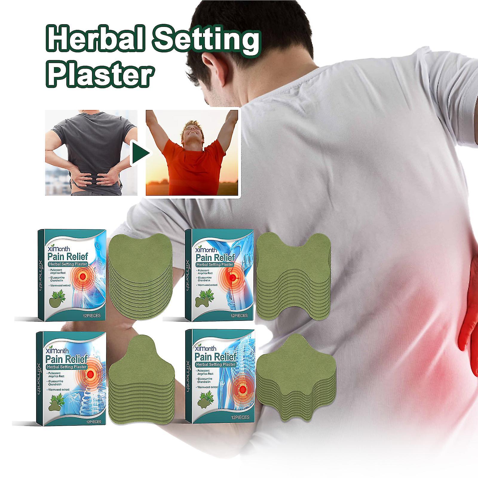 Knee Pain Relief Patches, Warming Herbal Plaster Pain Patches, Knee ...