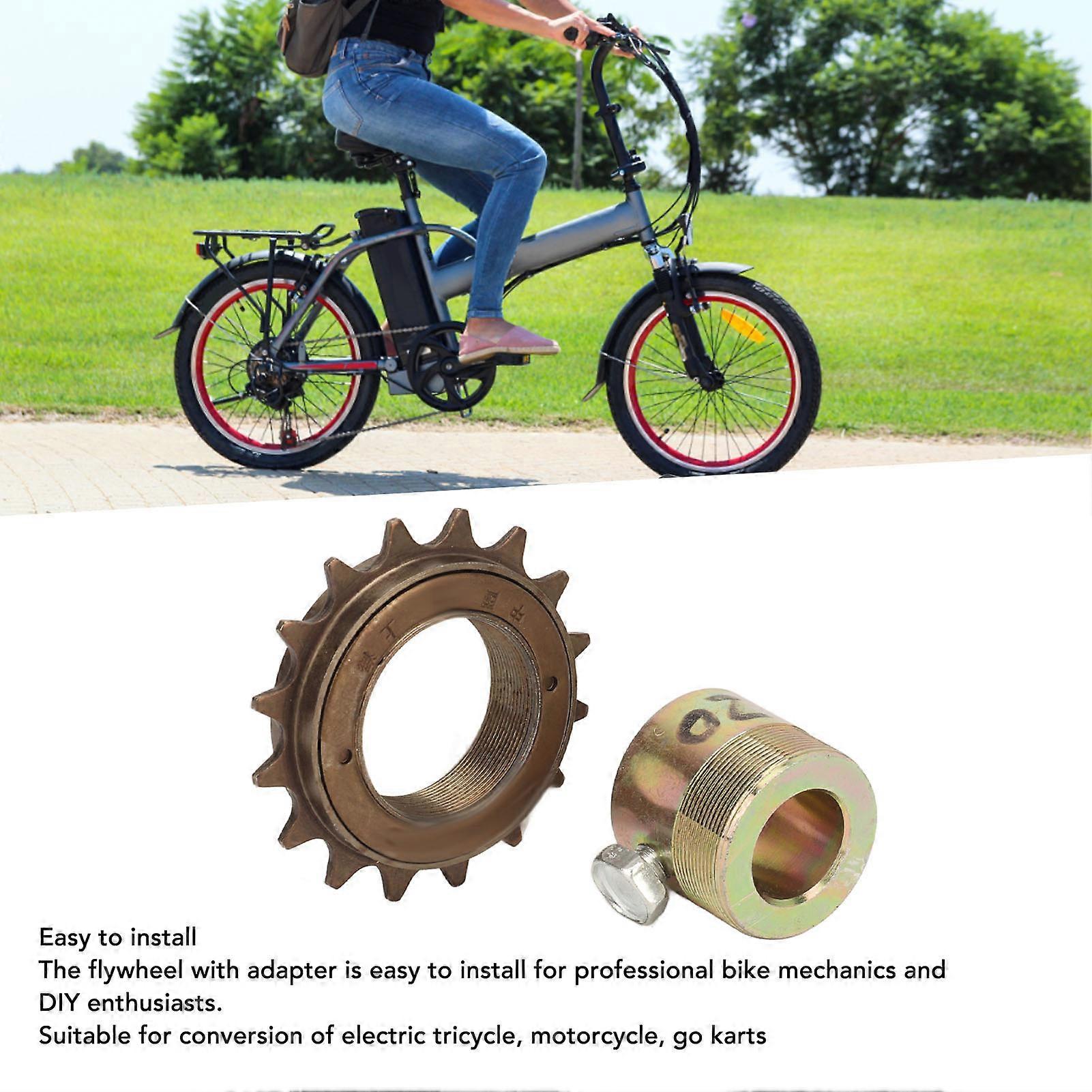 16T Freewheel with 20mm Adapter Replacement Lightweight Easy ...