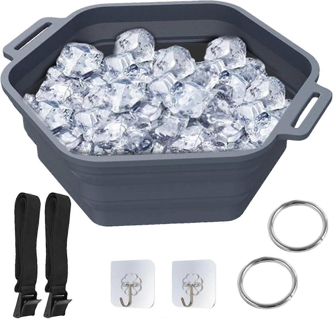 Ice Shower Attachment - Folable Ice Bath Chiller | Foldable Ice Bath ...