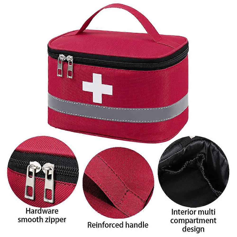 First Aid Bag First Aid Kit Empty Medical Storage Bag Trauma Bag for ...