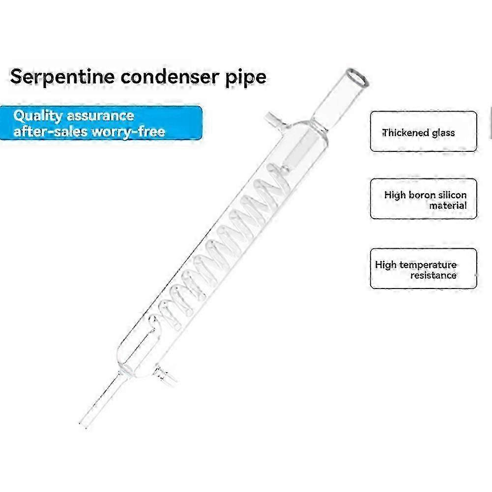 Distillation Chemistry Laboratory Glassware Tubes, Glass Condenser ...