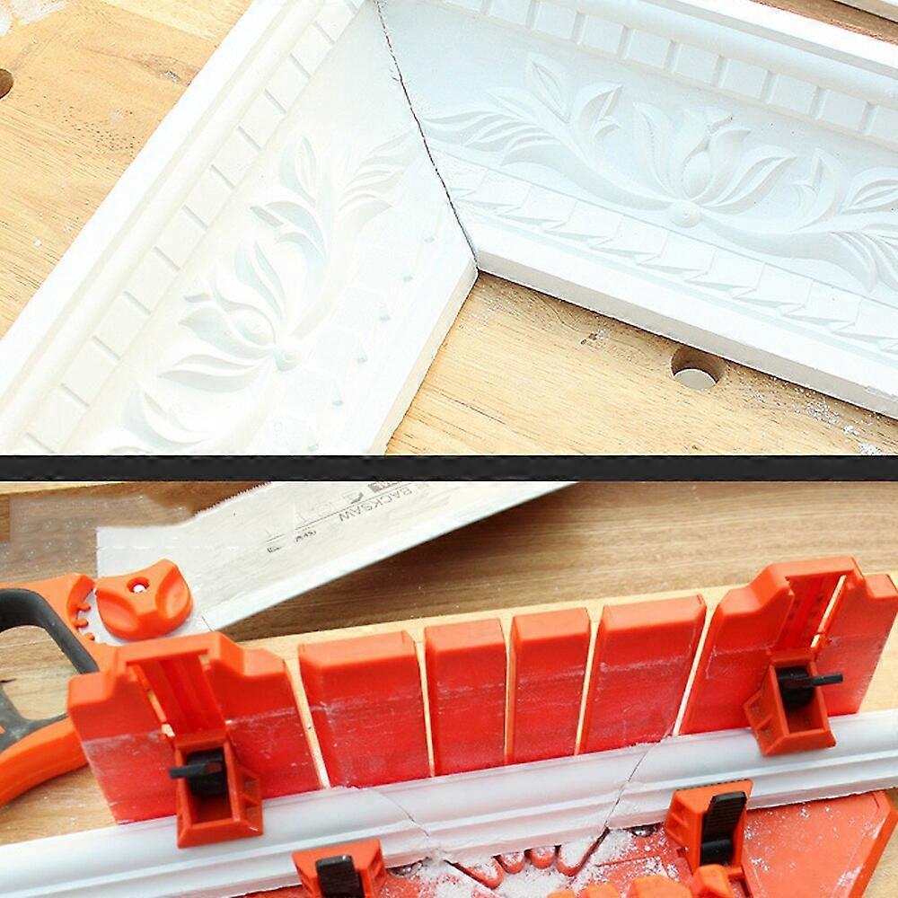 JWL-Woodworking Clamping Mitre Box Diagonal Saw Cabinet 45 90 Degree ...