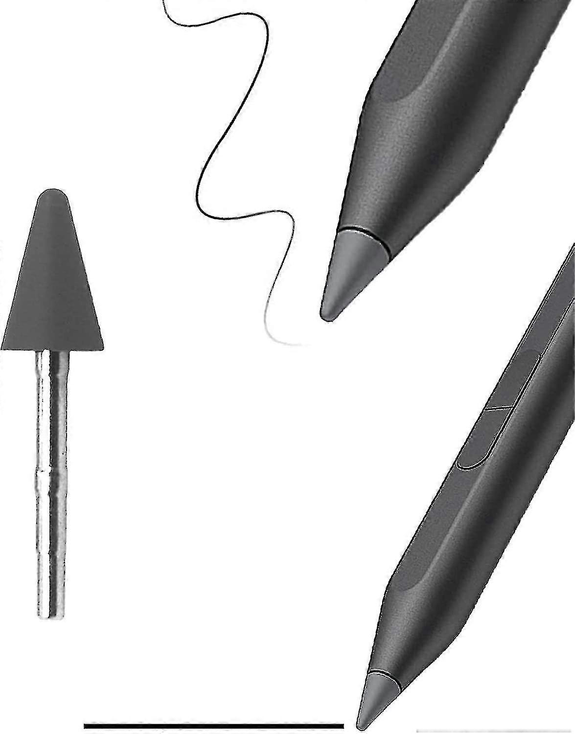 Pen Tips For Hp Mpp 2.0 Tilt Pen, 4096 Levels Pressure Pen Tip ...