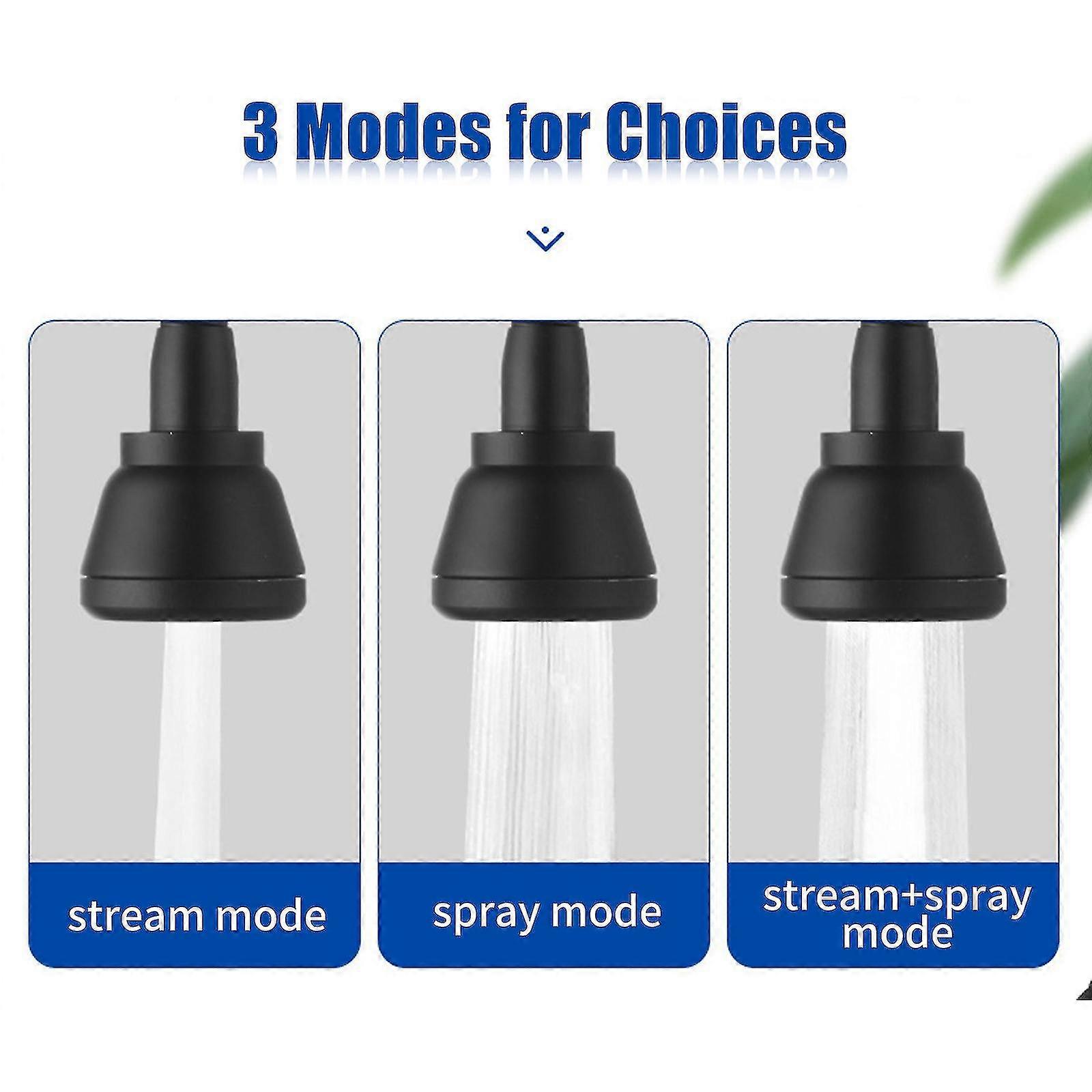 360 Rotatable Tap Head Faucet Extender Splash-proof Kitchen Tap Sprayer ...