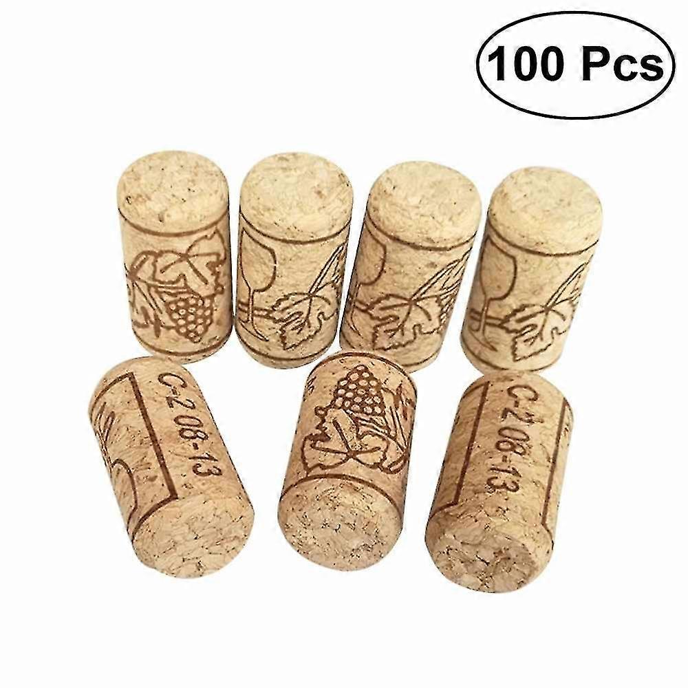 100pcs Reusable Creative Functional Portable Sealing Wine Cork Wine ...