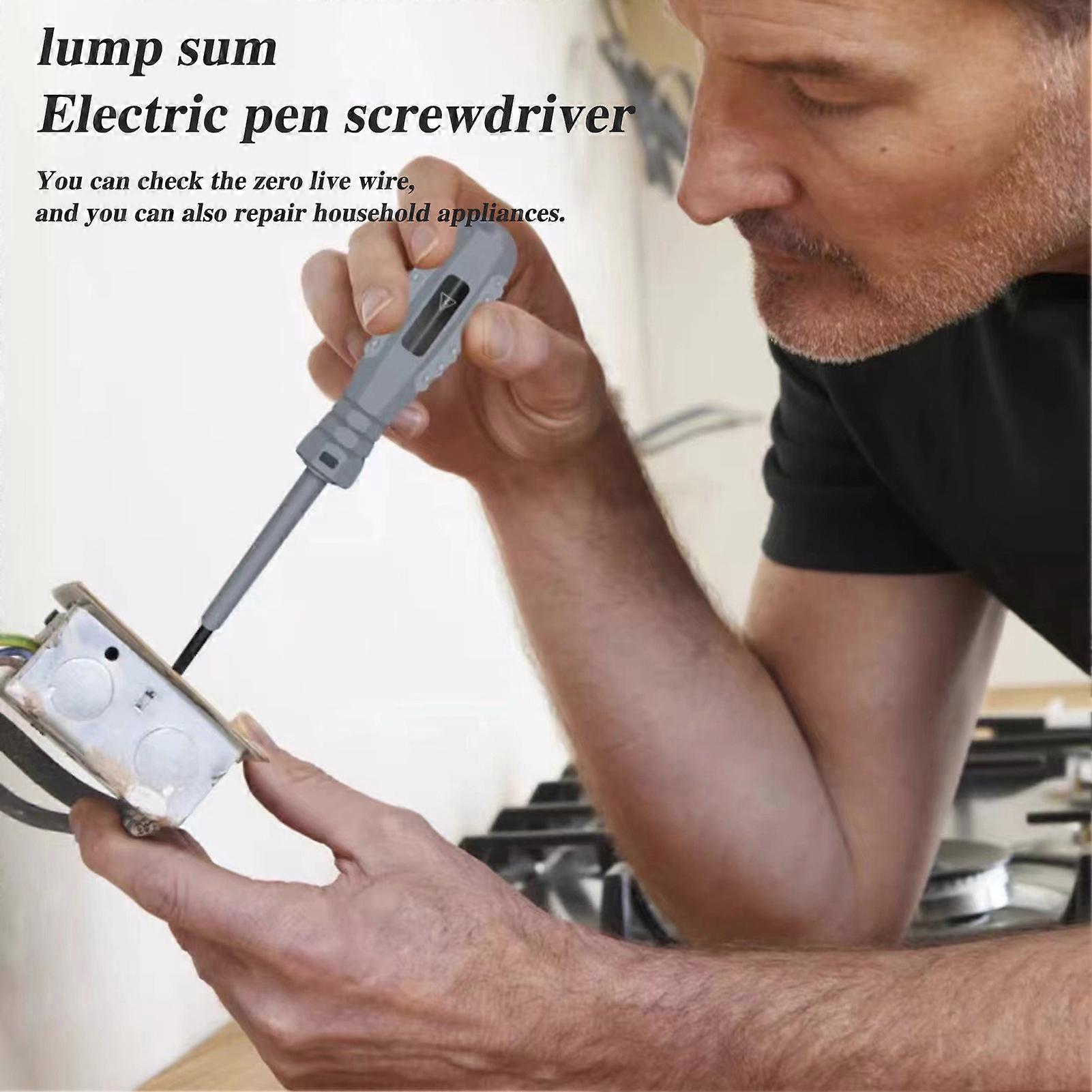 Tester Pen High Torque Magnetic Screwdriver Electricity Detector with ...