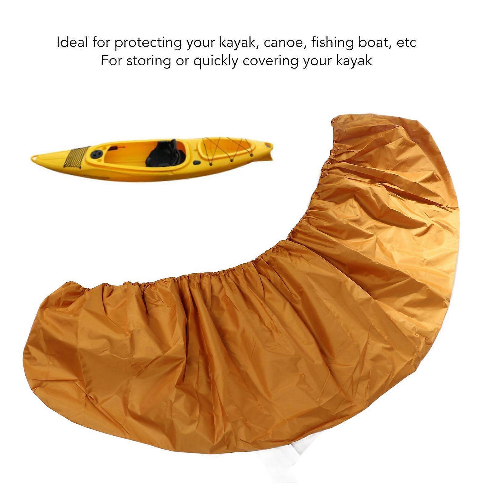 Kayak Cover Waterproof Dustproof UV Protection Oxford Cloth Canoe Cover ...