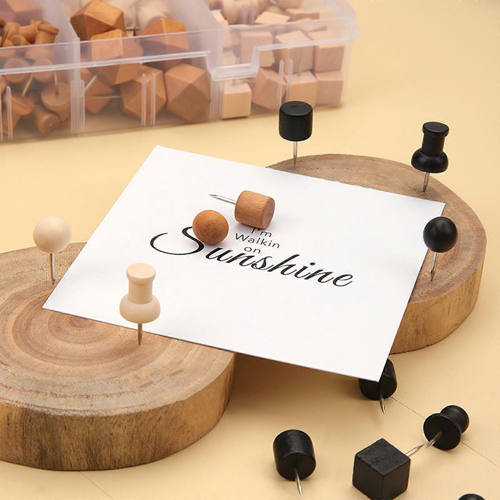 Pack of Irregular Drawing Push Pins Map Tacks Drawing Pins Assorted ...