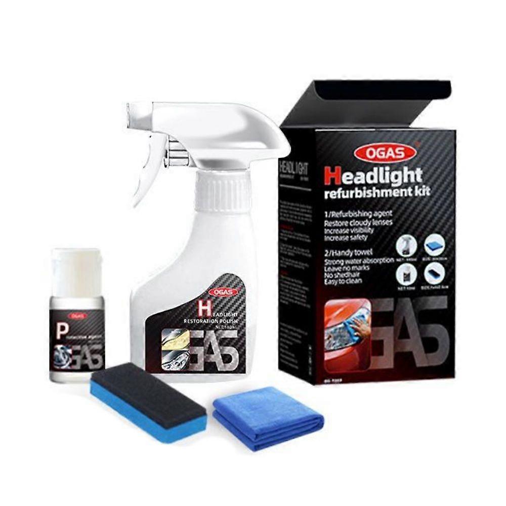 Flairaura Headlight Cleaner, Peachloft Headlight Restoration Spray ...